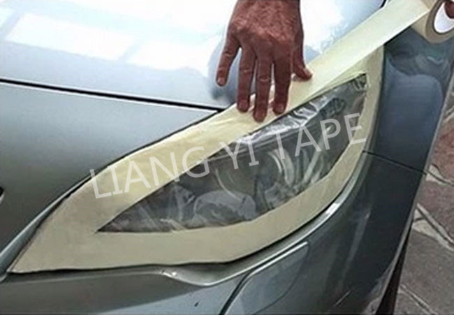 0.15mm Thick High Temperature Electrical Tape , Crepe Paper Industrial ...