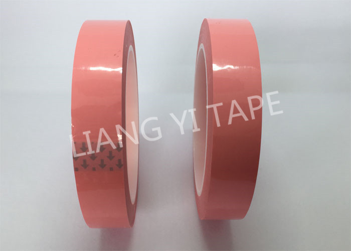 Acrylic Adhesive Pink High Voltage Electrical Tape For Capacitor ...